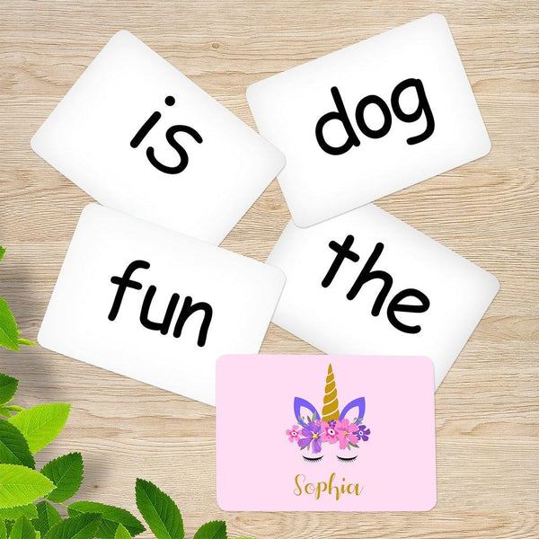 Unicorn Sight Word Cards – Harvey Norman Photos