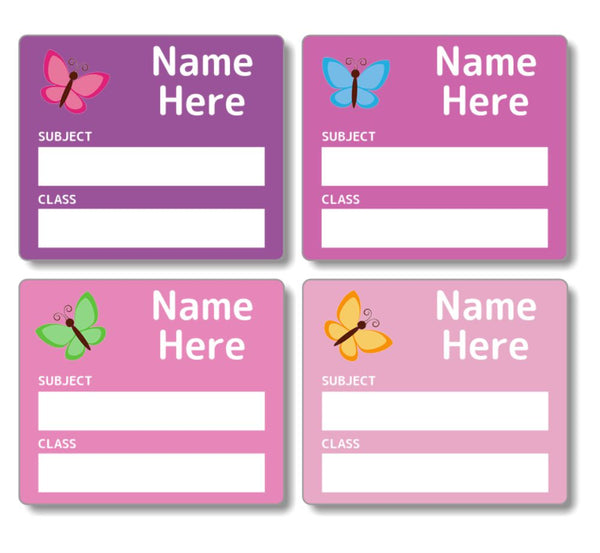 Butterfly School Book Labels 16pk – Harvey Norman Photos