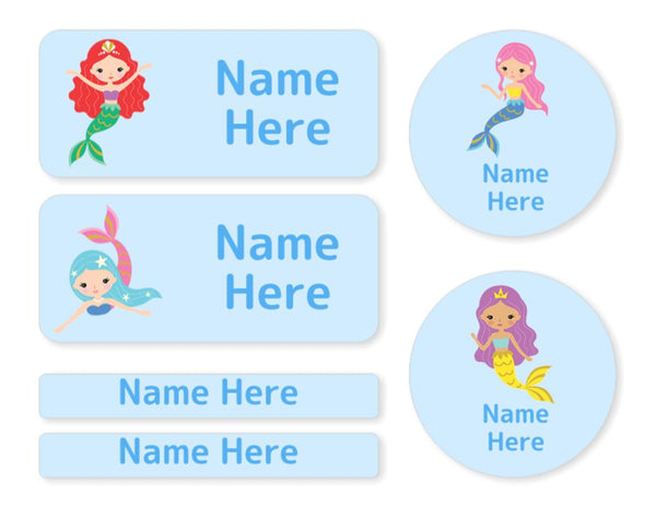 Mermaids Mixed Name Label Pack – Harvey Norman Photos