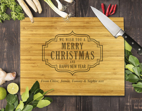 Wish You Bamboo Cutting Board 40x30 – Harvey Norman Photos