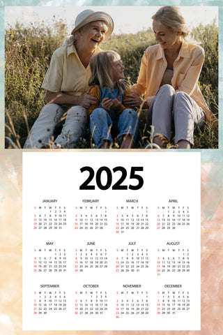 Sticky Photo Calendars - Buy Personalised Sticky Calendars Online ...