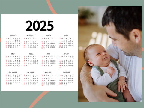 Sticky Photo Calendars - Buy Personalised Sticky Calendars Online ...