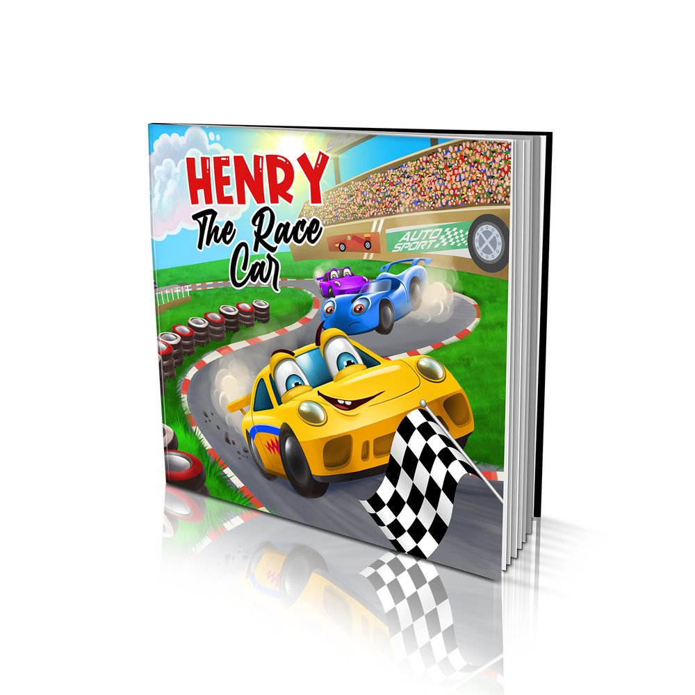 Large Soft Cover Story Book - The Race Car – Harvey Norman Photos