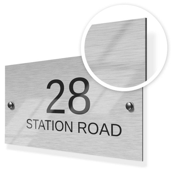 Horizontal Pattern Large Metal House Sign – Harvey Norman Photos