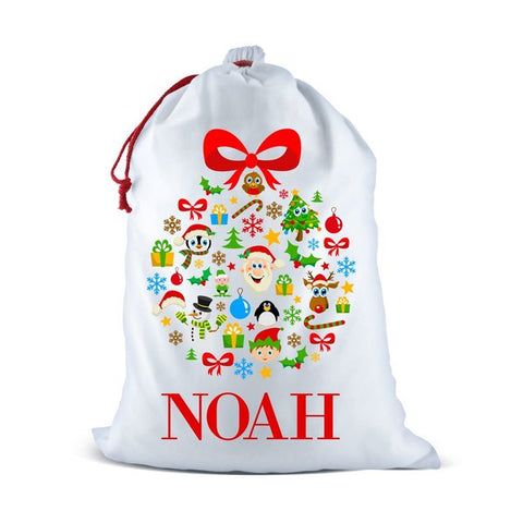 Santa Sacks - Shop Personalised Christmas Santa Sacks – Harvey Norman ...