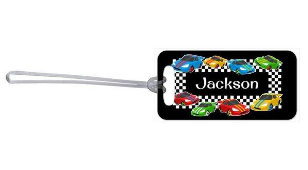 Race Cars Bag Tag – Harvey Norman Photos