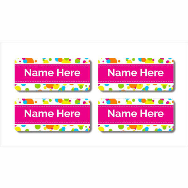 Bubbles Rectangle Name Labels 32pk – Harvey Norman Photos