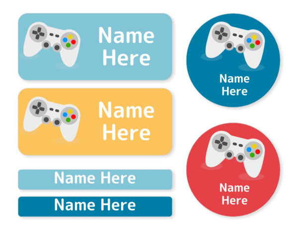 Gaming Mixed Name Label Pack – Harvey Norman Photos