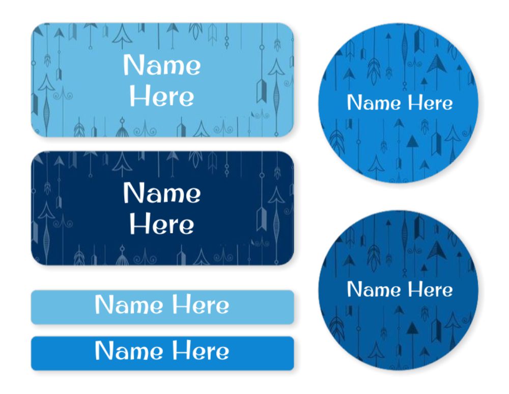 Arrows Mixed Name Label Pack – Harvey Norman Photos