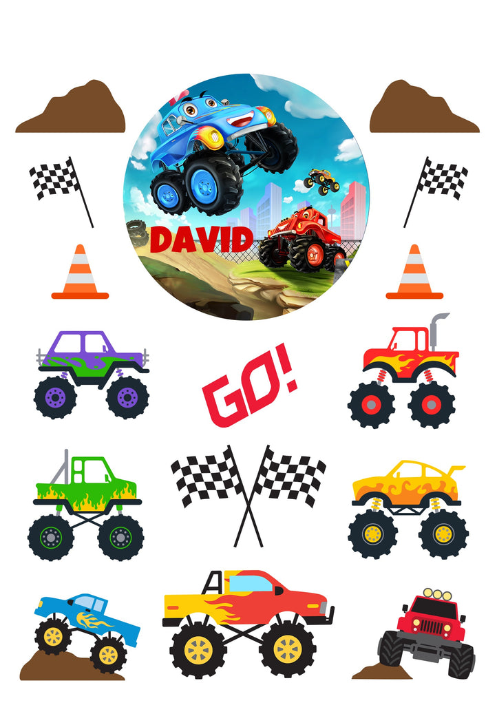 Monster Trucks Sticker Pack – Harvey Norman Photos